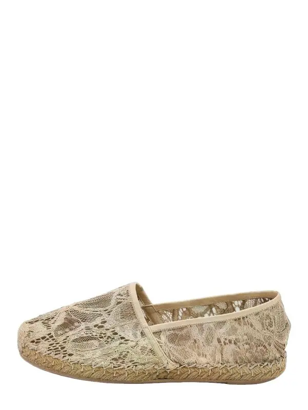 Valentino Garavani Lace Espadrilles - Neutrals