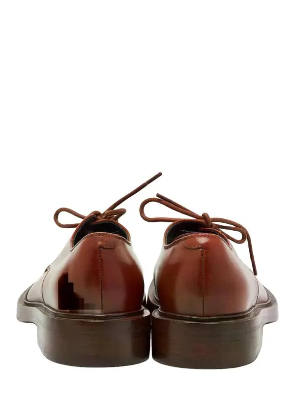 Balenciaga Lace-up Derby Shoes - Brown