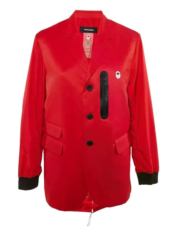 Dsquared2 X Hudson's Bay Printed Jacket - Red