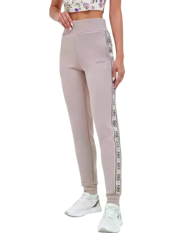 Guess Side Stripe Track Pants - Neutrals