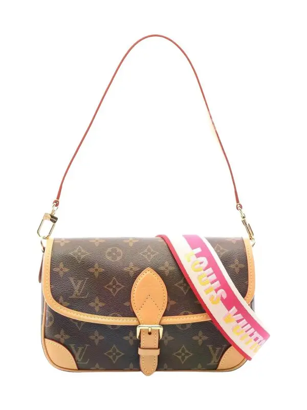 LOUIS VUITTON Monogram Diane Satchel - Brown