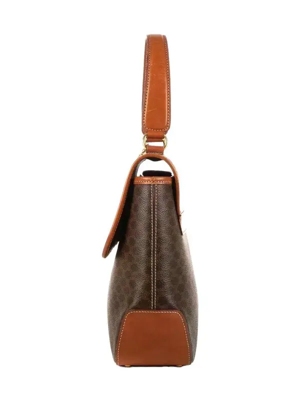Celine Macadam Pattern Tote Bag - Brown