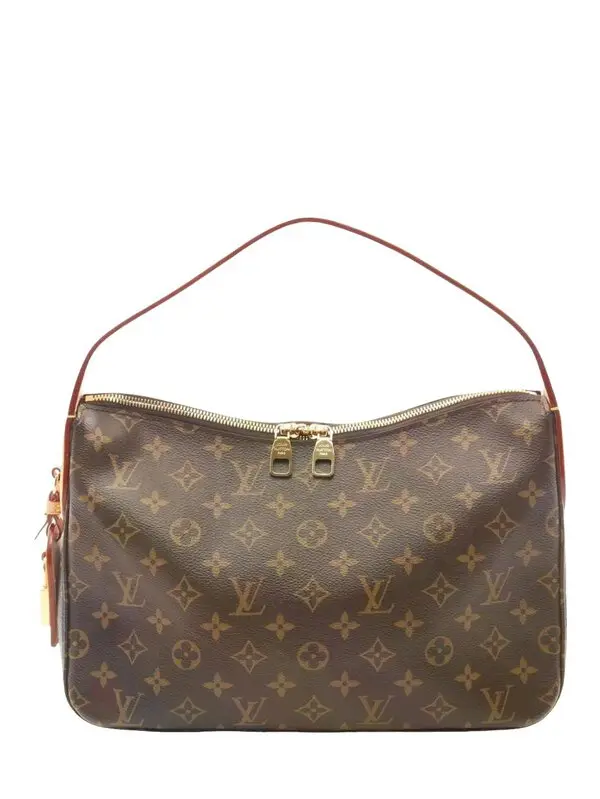 LOUIS VUITTON Monogram Slouchy Pm Shoulder Bag - Brown