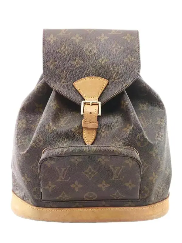 LOUIS VUITTON Montsouris Mm Backpack - Brown