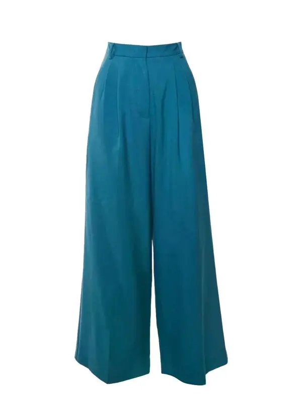 Max Mara Wool Trousers - Blue