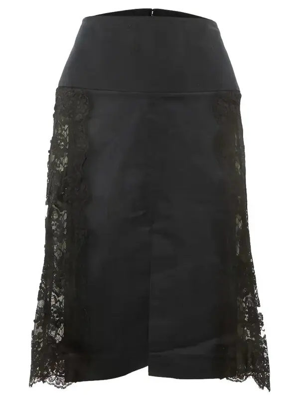 Dolce & Gabbana Lace Corset Mini Dress - Black