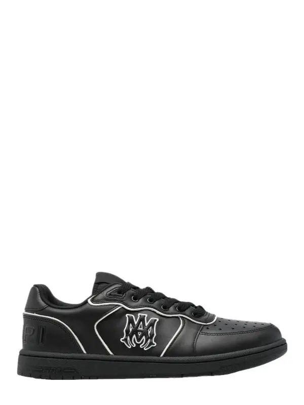 Amiri Newport Logo-patch Sneakers - Black