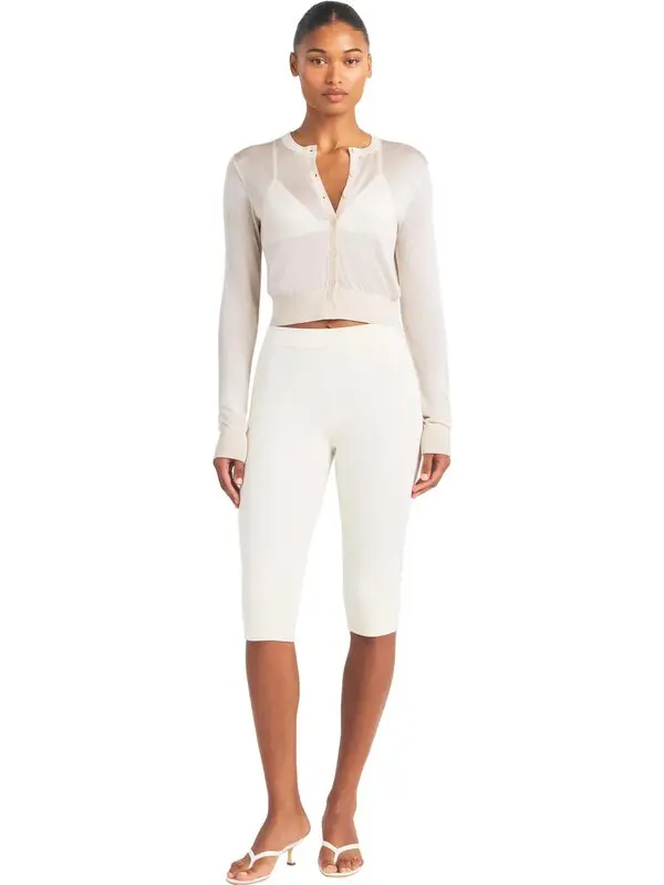 SKIMS Slinky Knit Cardigan - Buff