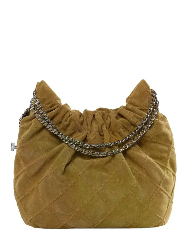 Tory Burch Suede Shoulder Bag - Neutrals