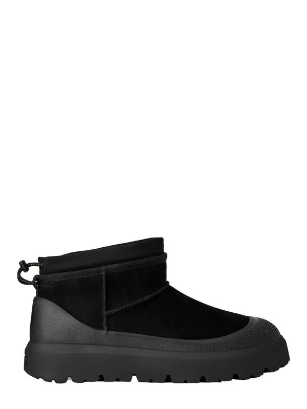 UGG Classic Ultra Mini Weather Hybrid Boots - Black