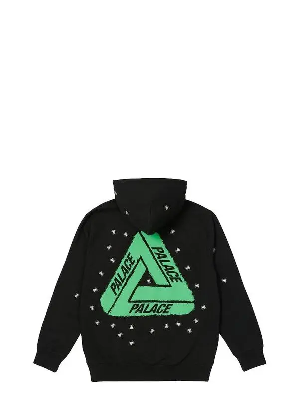 PALACE Fly Hood Hoodie - Black