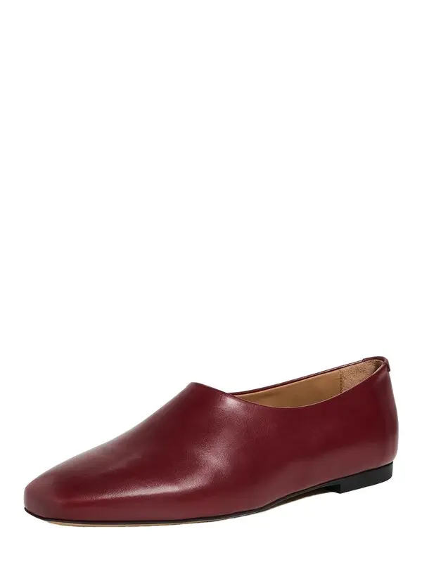 JIL SANDER Ballerina Prince Flats - Sumac