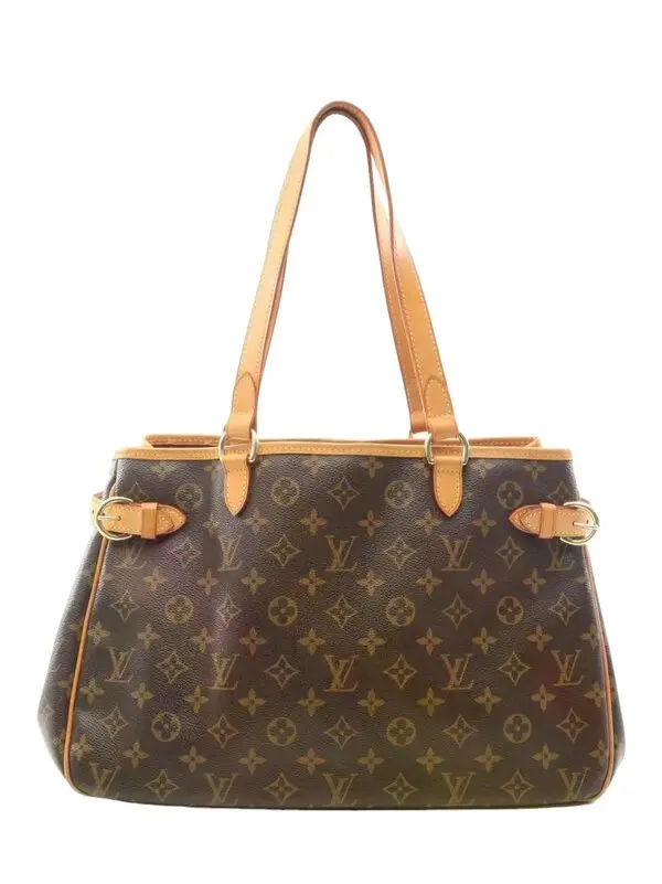 LOUIS VUITTON Monogram Batignolles Horizontal Shoulder Bag - Brown