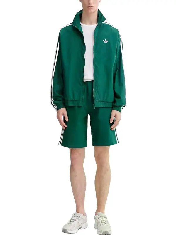 Adidas Firebird Logo-embroidered Track Jacket - Green