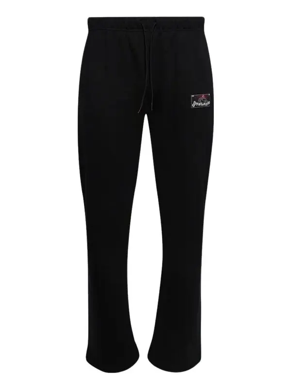 PROTOTYPES Logo-patch Track Pants - Black