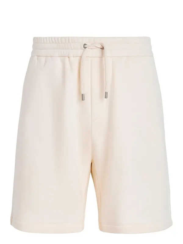 Ralph Lauren Purple Label Cotton-cashmere Sweatshorts - Ivory