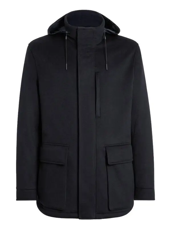 Zegna Oasi Elements Vetta Overshirt - Black