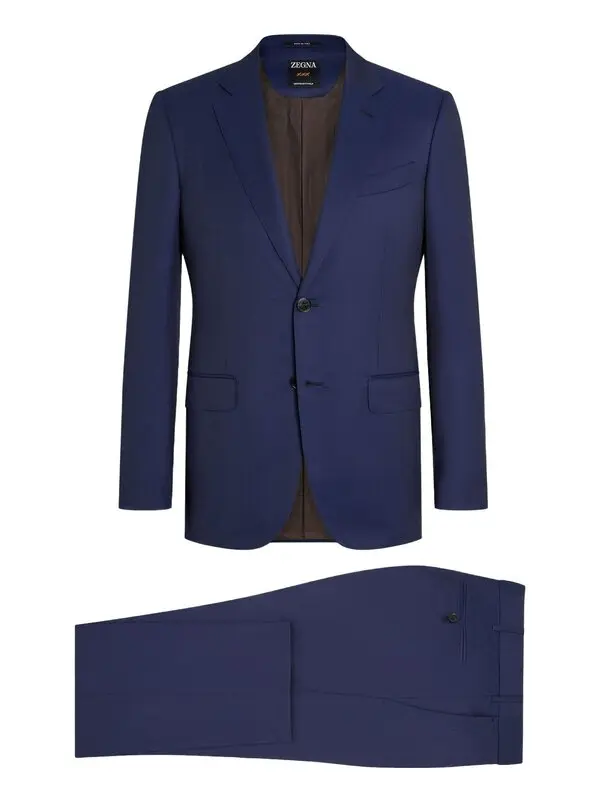 Zegna Single-breasted Centoventimila Suit - Blue