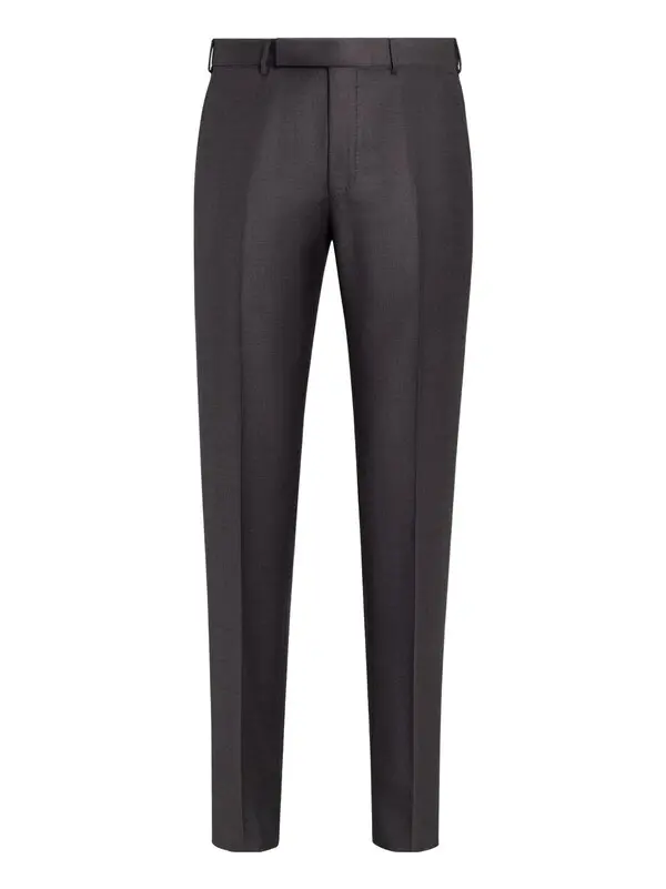 Zegna Trofeo Tailored Trousers - Black