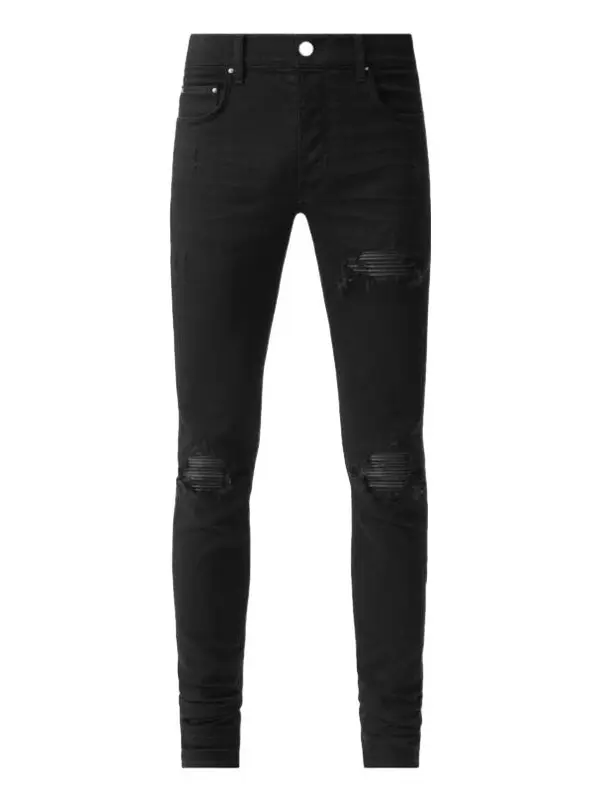 Amiri Mx1 Distressed Jeans - Black