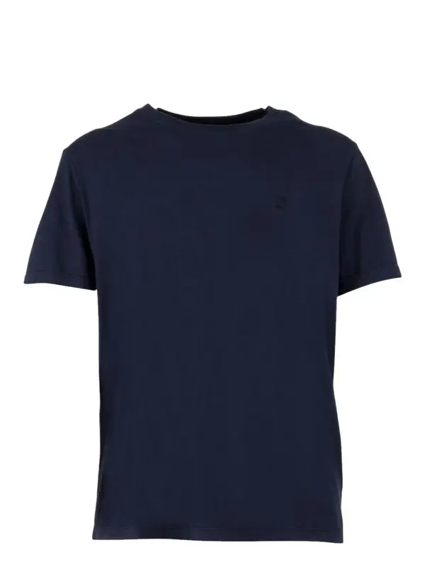 DONDUP Crewneck Short-sleeve T-shirt - Blue