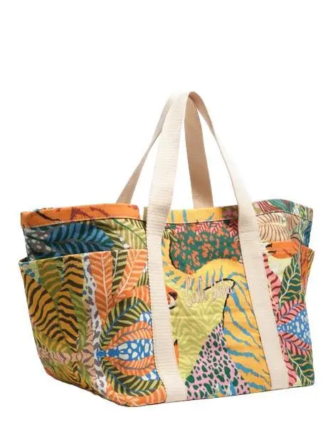 Bimba Y Lola Maxi Cotton Beach Bag - Wild