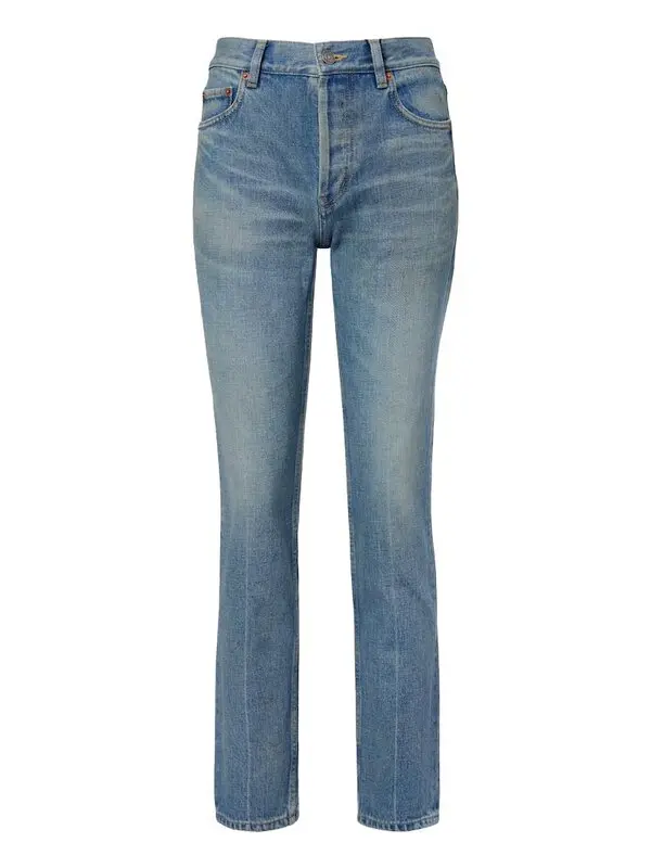 Saint Laurent Slim Fit Jeans - Blue