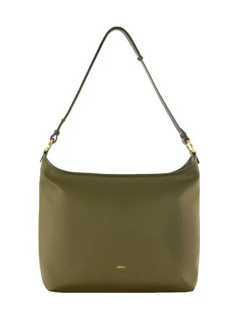 ESTHERA Rider Nylon Hobo Bag - Green