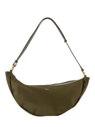 ESTHERA Luna Half Moon Bag - Green