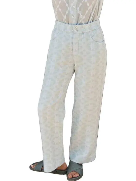 Ace & Jig Pascal Button Fly Full Length Pants - Calm