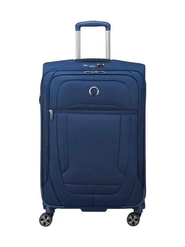 DELSEY Helium Dlx 25-inch Softside Spinner Luggage - Navy