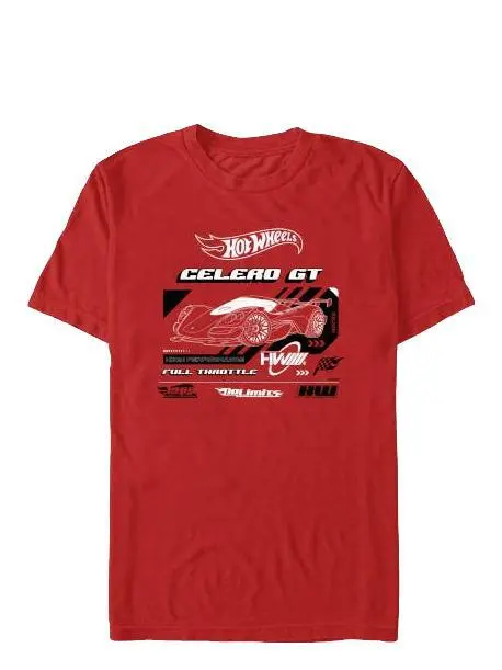 HOT WHEELS High Performance Celero Gt Graphic T-shirt - Red