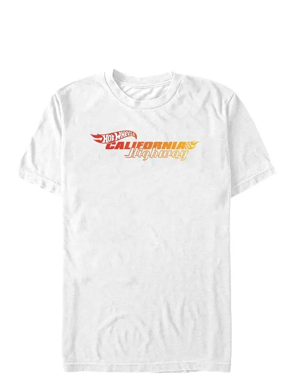 HOT WHEELS California Highway Hw Graphic T-shirt - White