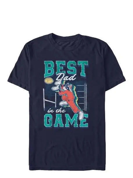 MICKEY & FRIENDS Best Day In The Game Graphic T-shirt - Navy Blue