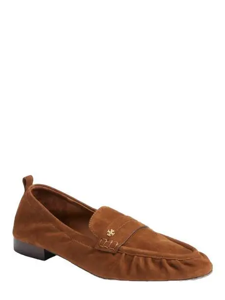 Tory Burch Kira Suede Travel Loafer - Roasted Root