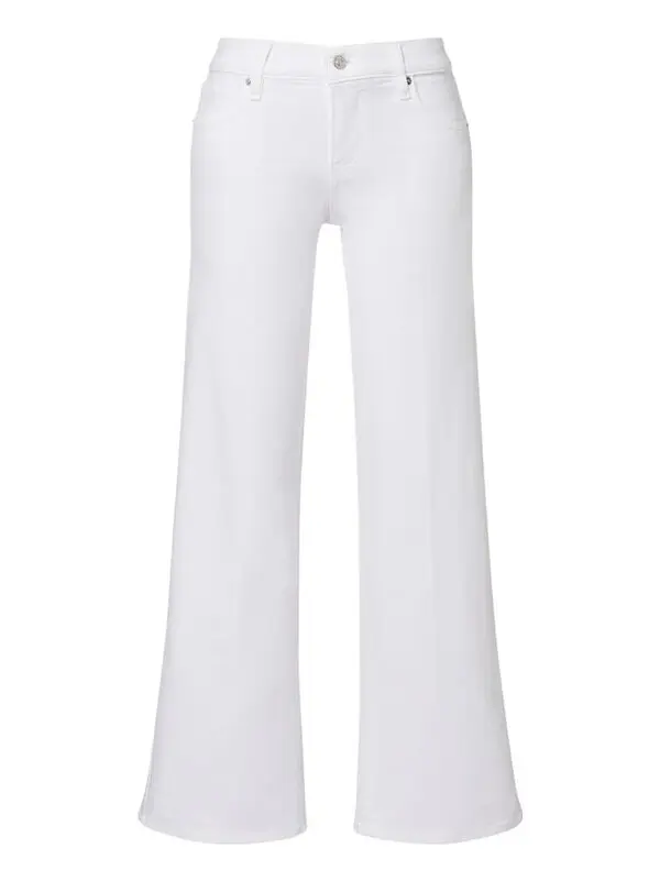 FRAME Wide-leg Jeans - White