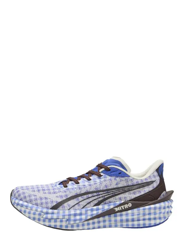 PUMA Deviate Nitro 4 Check Sneakers - Blue