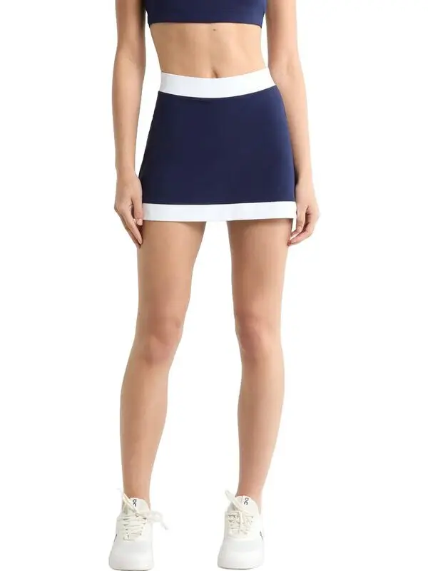 Year Of Ours Sport Performance Skort - Navy/white