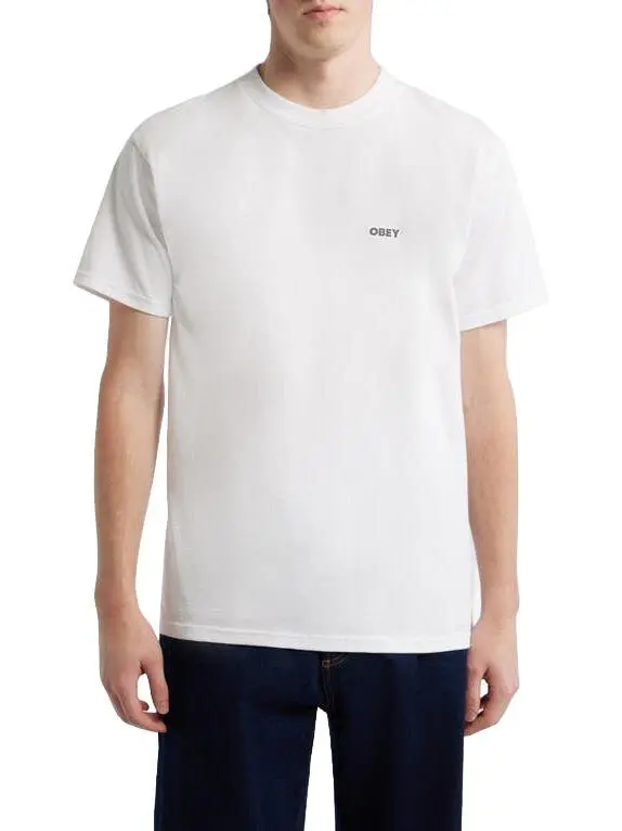 Obey Icon '89 Graphic T-shirt - White