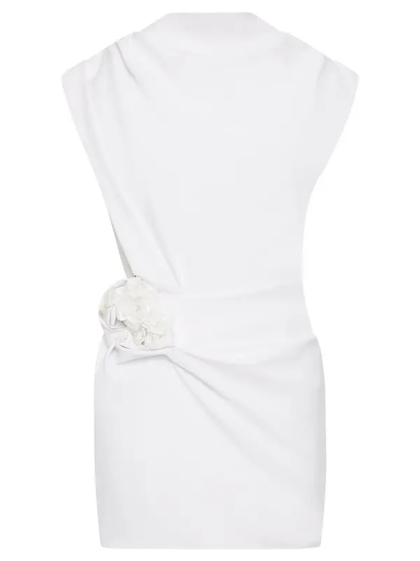 Rachel Gilbert Mirage Cut-out Mini Dress - White