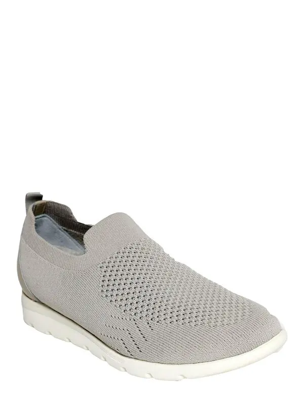 DAVID TATE Galvin Slip-on Sneaker - Bone Fabric