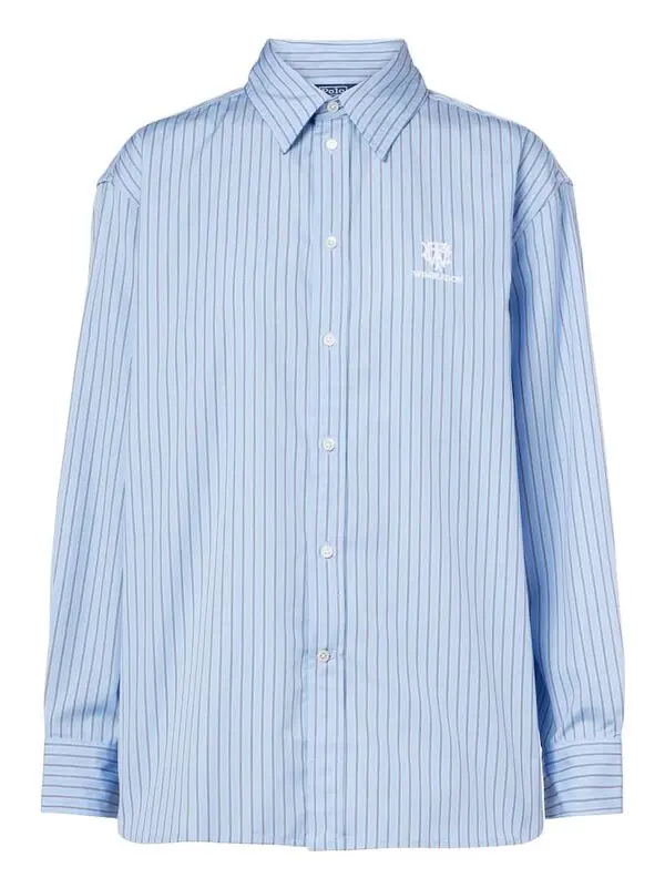 Polo Ralph Lauren Wimbledon Striped Cotton Shirt - Blue