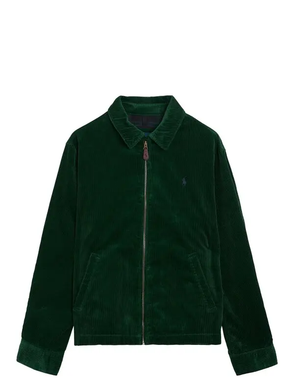 Polo Ralph Lauren 8 Wale Corduroy Wynton Windbreaker - Green