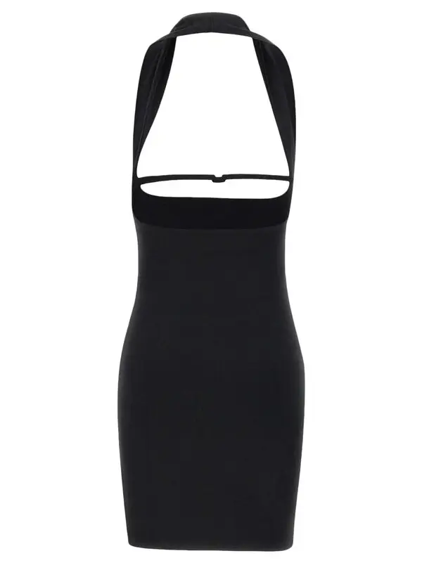 HELIOT EMIL Halterneck Mini Dress - Black
