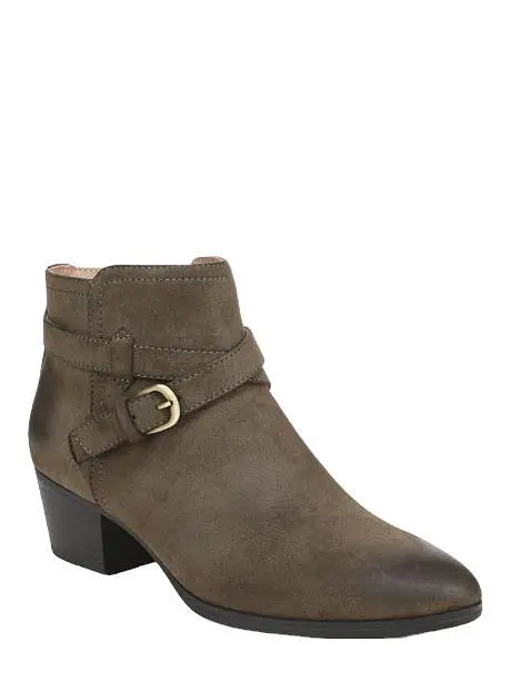LIFESTRIDE Oaklyn Ankle Bootie With Buckled Strap - Olive