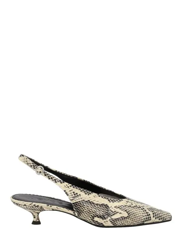 AeydĒ Camila Snakeskin Leather Shoes - Multicolor