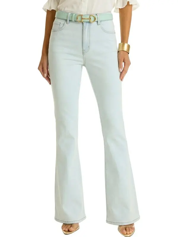 THE NOLI SHOP Aria Flare Jean - Cloud