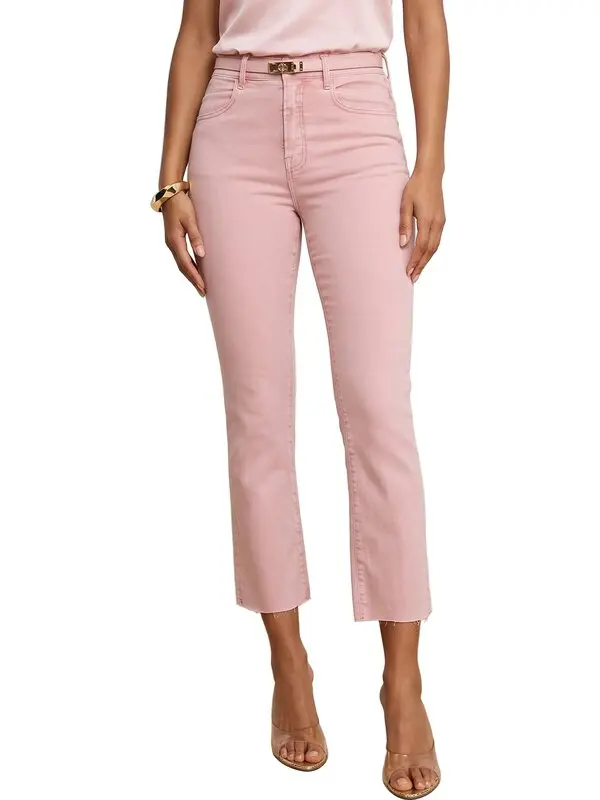 THE NOLI SHOP Nicolette Cropped Jean - Blush