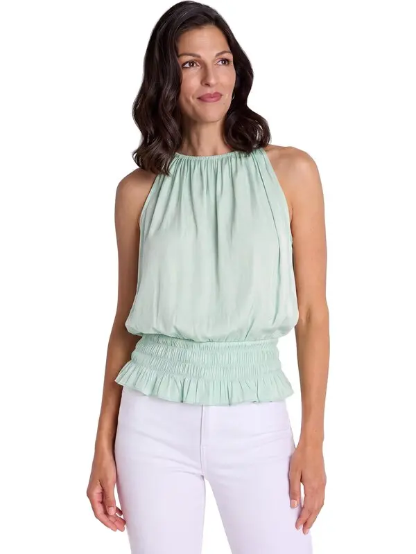 THE NOLI SHOP Betsy Halter Top - Mint