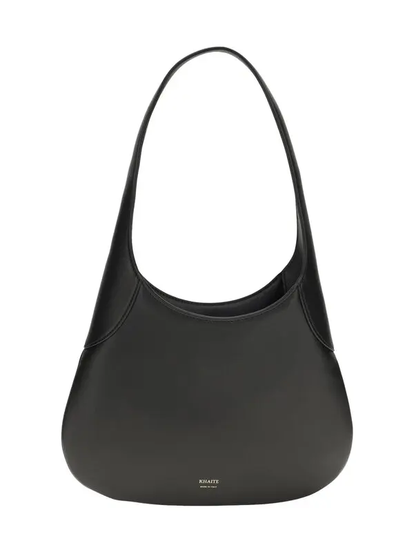 Khaite Small Joan Hobo Shoulder Bag - Black